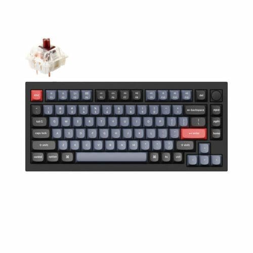 Keychron Q1 QMK Custom Wired Mechanical Keyboard (Fully Assembled ...