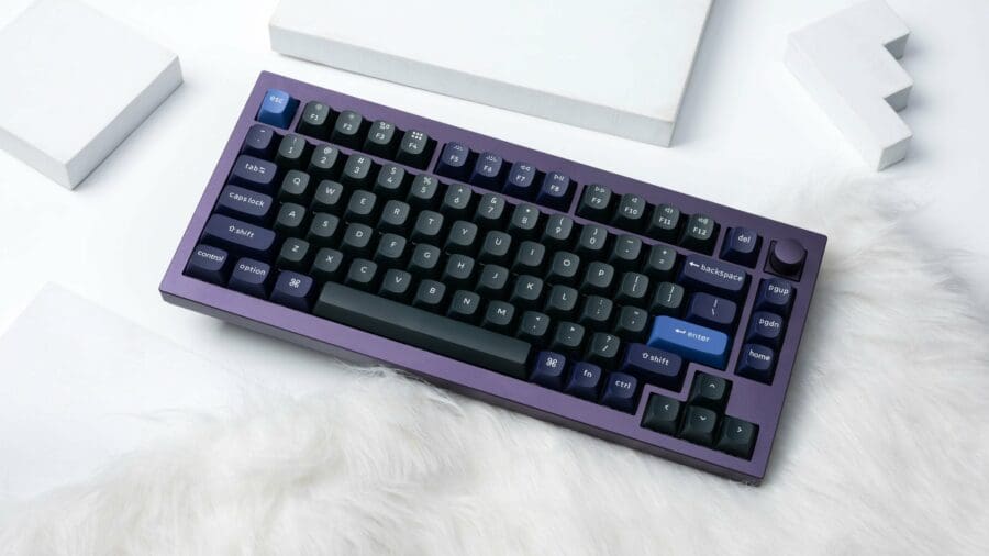 Keychron Q1 QMK Custom Wired Mechanical Keyboard (Fully Assembled ...