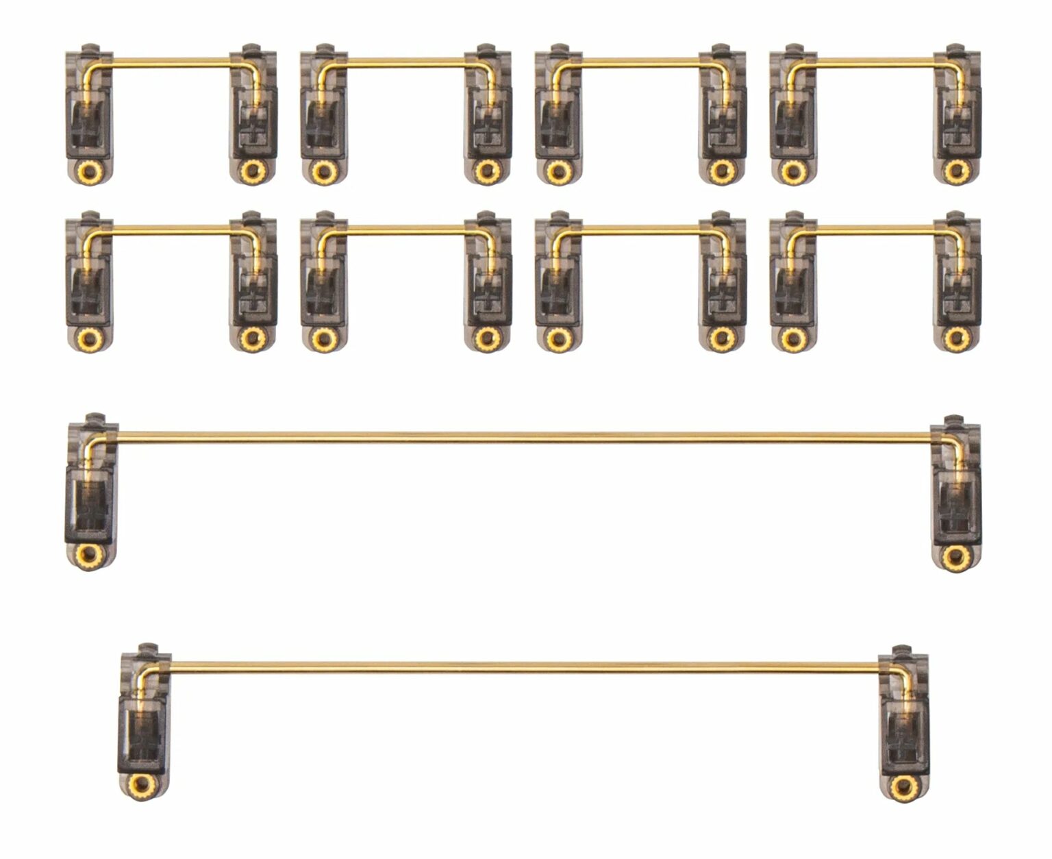 Gold Plated PCB Mounted Stabilizer Set | Keychron